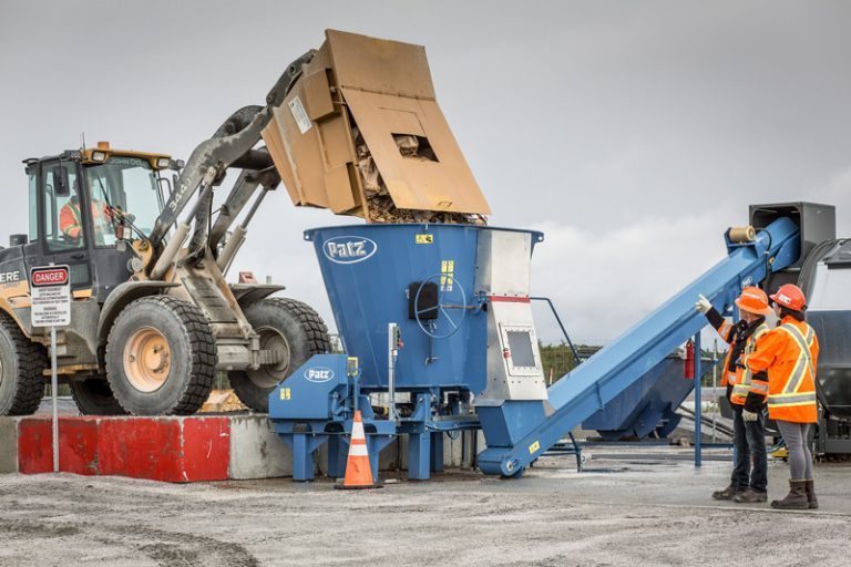 Mélangeur pour système de compostage industriel | Brome Compost inc.